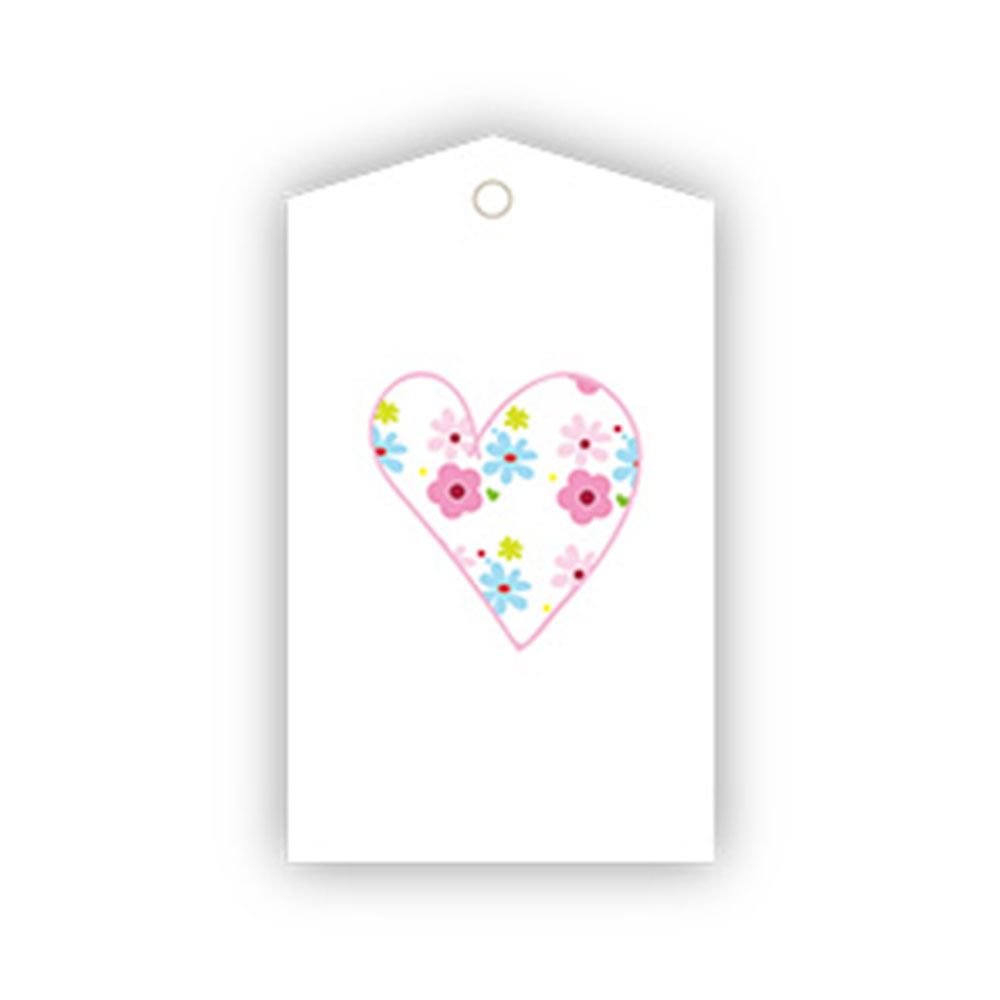 Heart Spring Floral Gift Tags – Par Tea Time